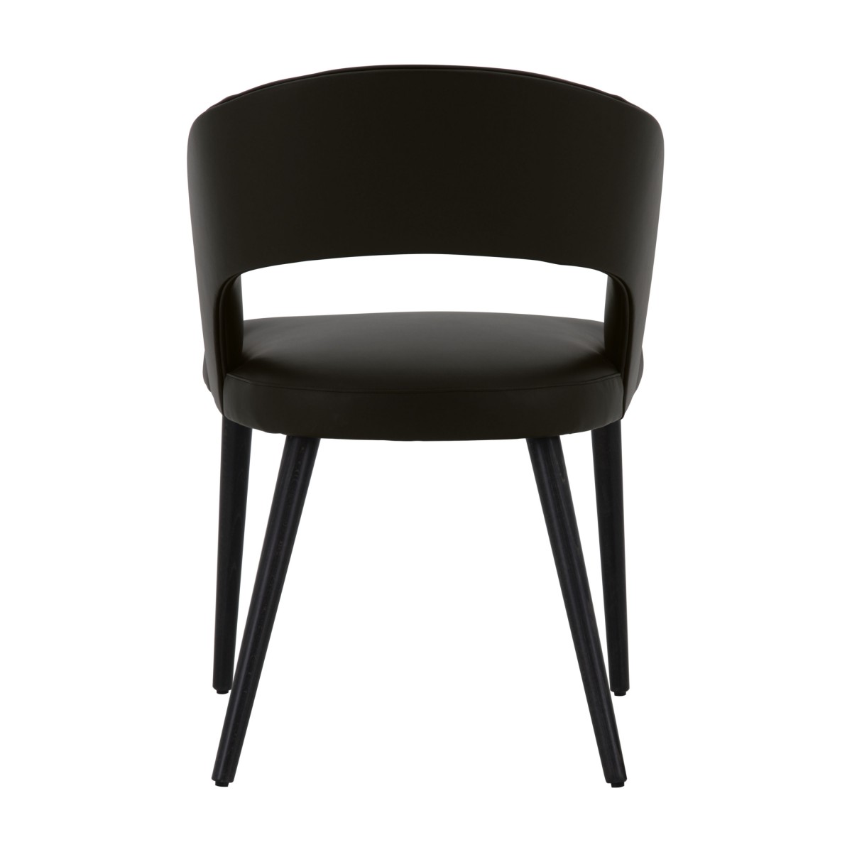 Contemporary Chair with Wood Structure Giulia