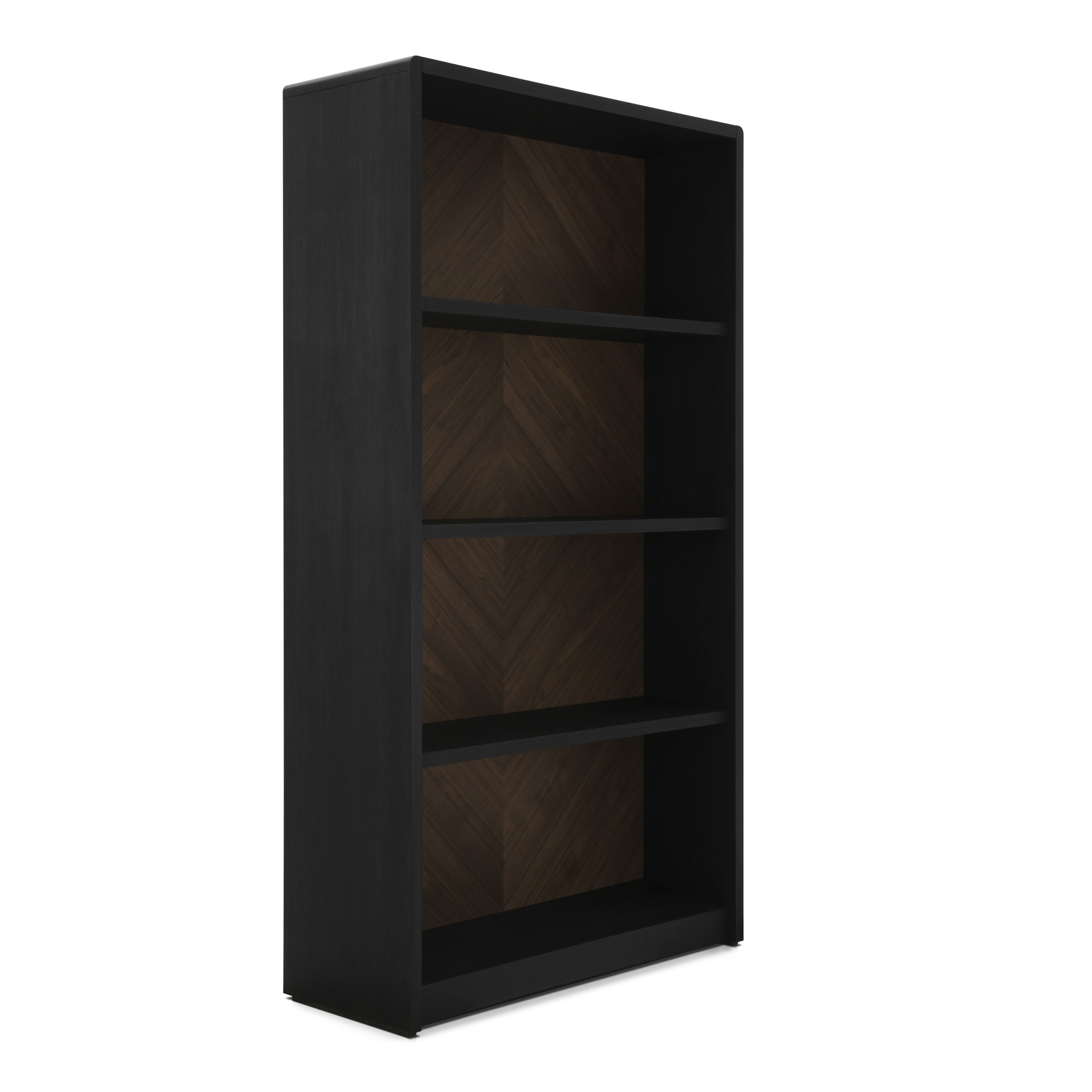 Contemporary Style Bookcase Made of Wood Moon | Sevensedie