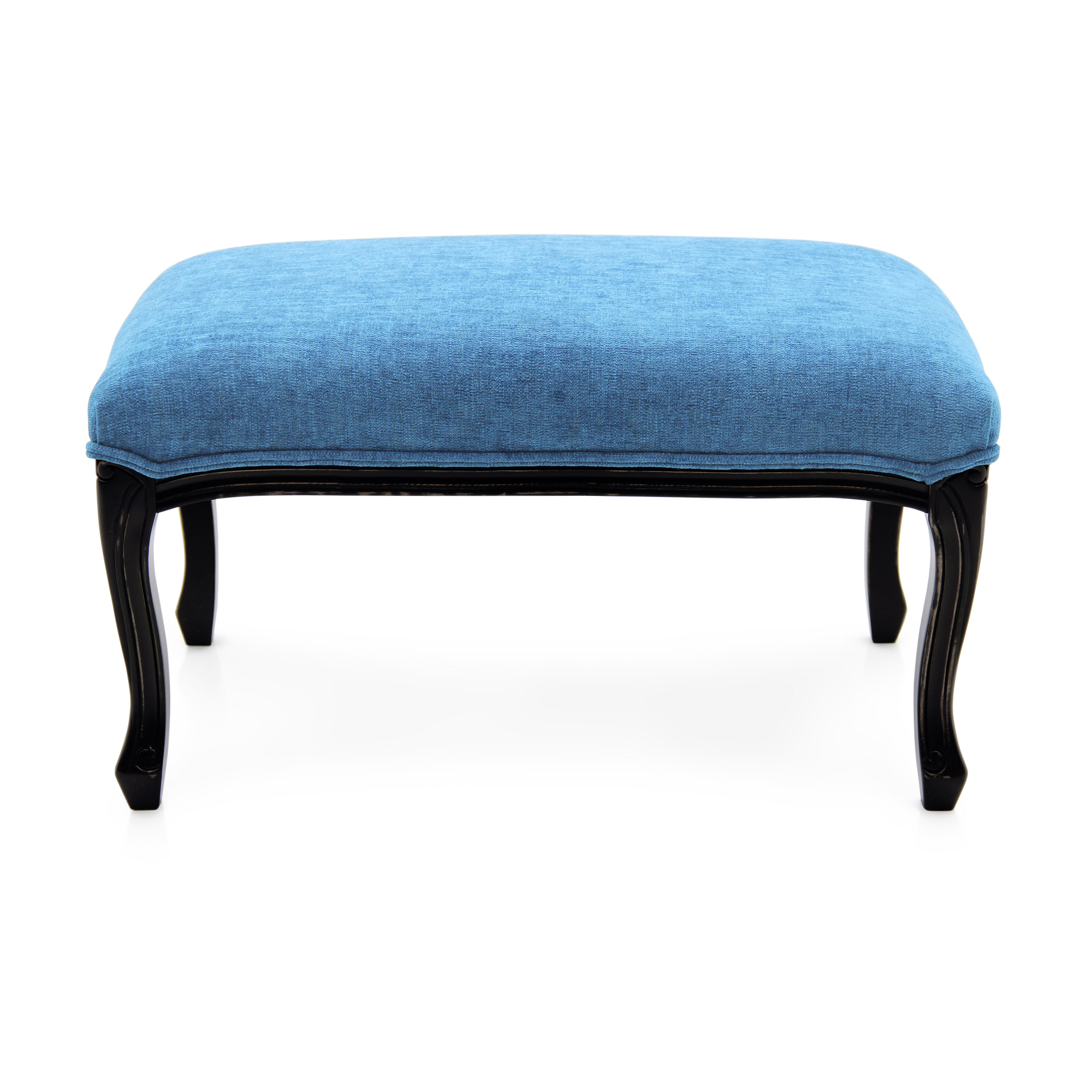 Classic Style Ottoman Made of Wood Elena